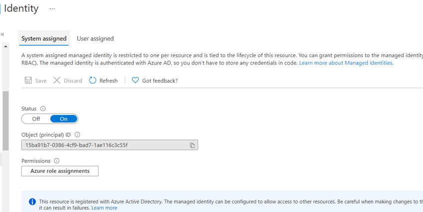 Send Events To Event Grid Topic From Blob Triggered Azure Function Using Managed Service Identity